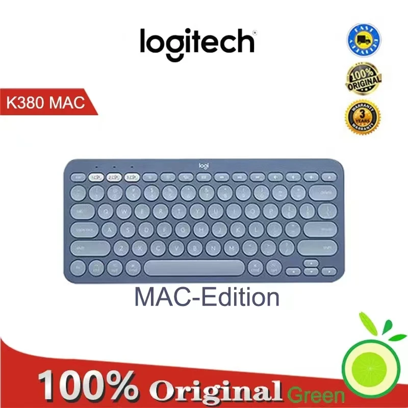 Logitech-K380-Multi-device-Wireless-Bluetooth-Keyboard-Portable-Ultra ...
