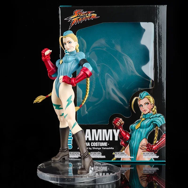 22cm-Street-Fighter-Bishoujo-Sexy-Cammy-Game-Cartoon-Figure-White-ZERO ...