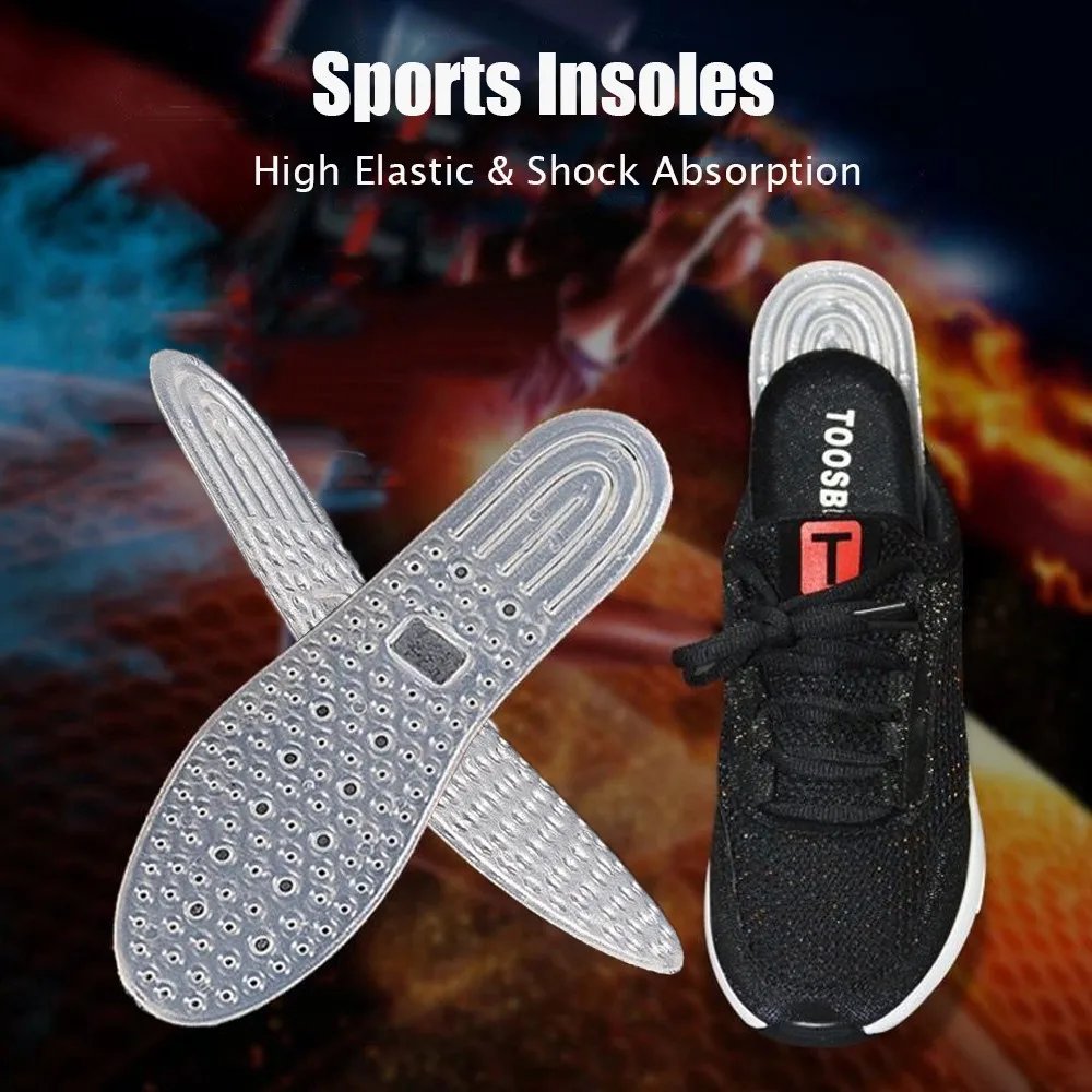 High Elastic Sports Insoles for Shoes Women Men Plantar Fascitis Pain ...