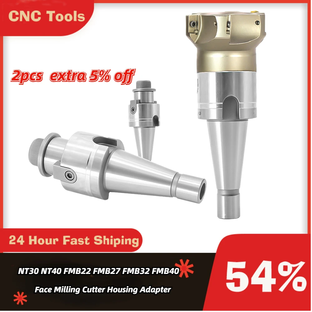 NT30 NT40 FMB22 FMB27 FMB32 FMB40 Face Milling Cutter Housing Adapter ...