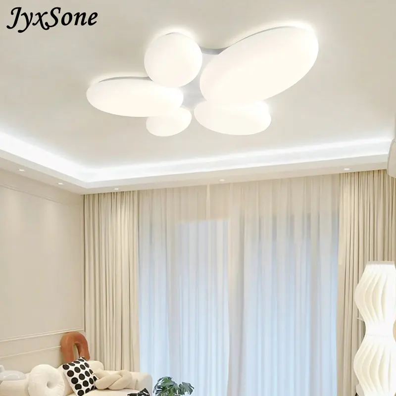 Modern Cobblestone Eye Protection Ceiling Lamp Living Room Eye ...