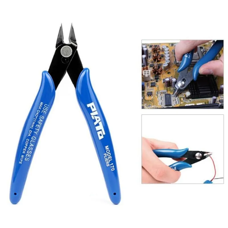 PLATO 170 Cutting Shear Pliers Jewelry Wire Cable Cutter Side Snips ...