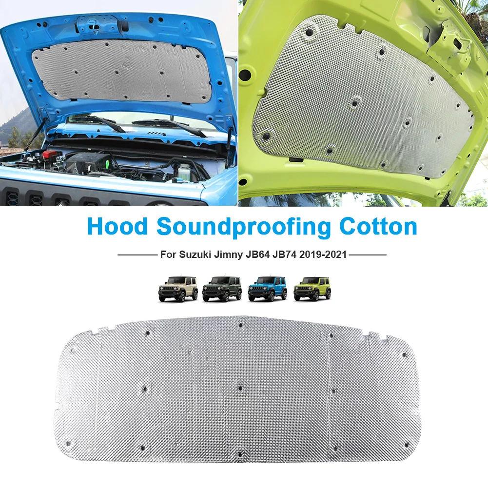 Front-Engine-Hood-Heat-Insulation-Sound-Deadener-Cotton-Kit-For-Suzuki ...