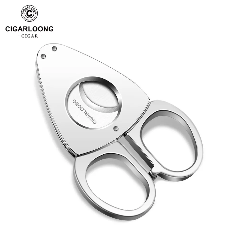 Mini Cigar Scissors Portable Cutter Stainless Steel Snap Lock Design ...