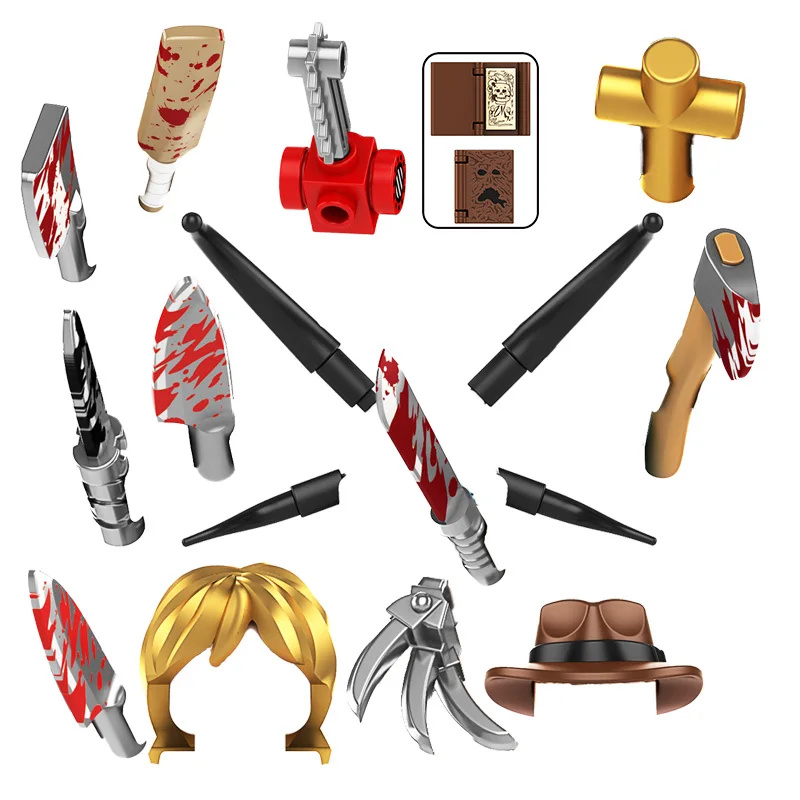 TP1011 Halloween Horror Characters Mini Assembled Building Blocks ...