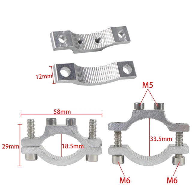 Universal Motorcycle Scooter Lights Brackets Indicator Lamps Holder ...