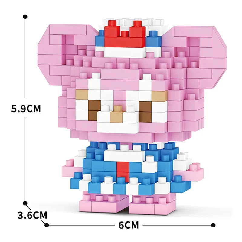 NUEVOS Mini estilos Disney Stitch Mickey Mouse Winnie Pooh Bloques de ...