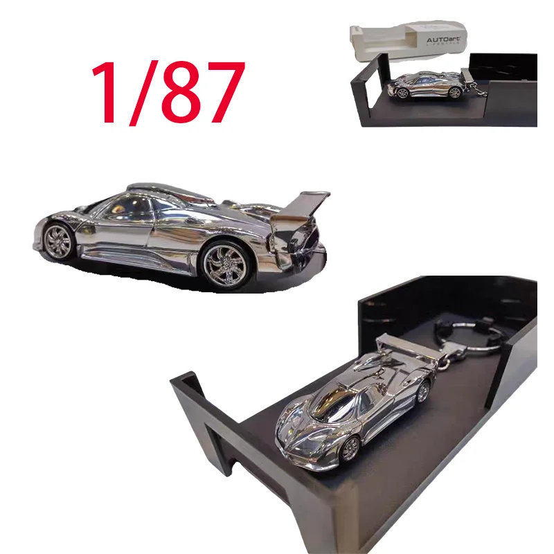 Autoart Diecast 1/87 Scale Pagani Alloy Car Model Pagani Zonda Key Ring ...