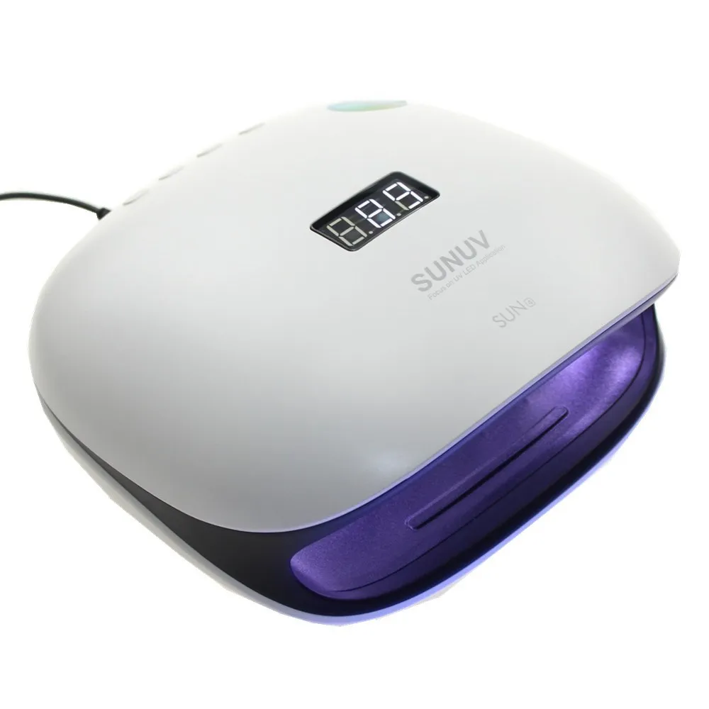 ピース 2022新しいスタイルのランプuv Ledポアネイルアートsunuv48wuv Ledライトランプネイルドライヤーblueque ...