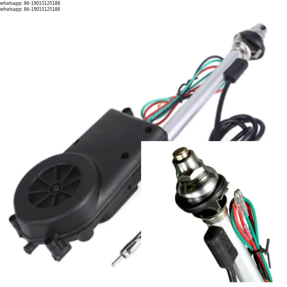 AM FM Transmitter Aerials Electric Antenna Automatic Telescopic ...