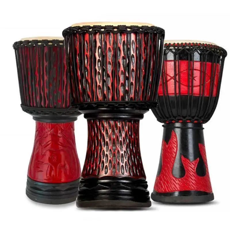 Tambor-Africano-de-piel-de-oveja-de-12-pulgadas-percusi-n-profesional ...