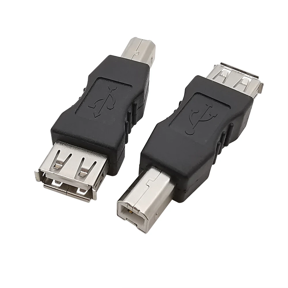 2-5Pcs-USB-2-0-Type-A-Female-to-B-Male-Printer-Scanner-Adapter ...