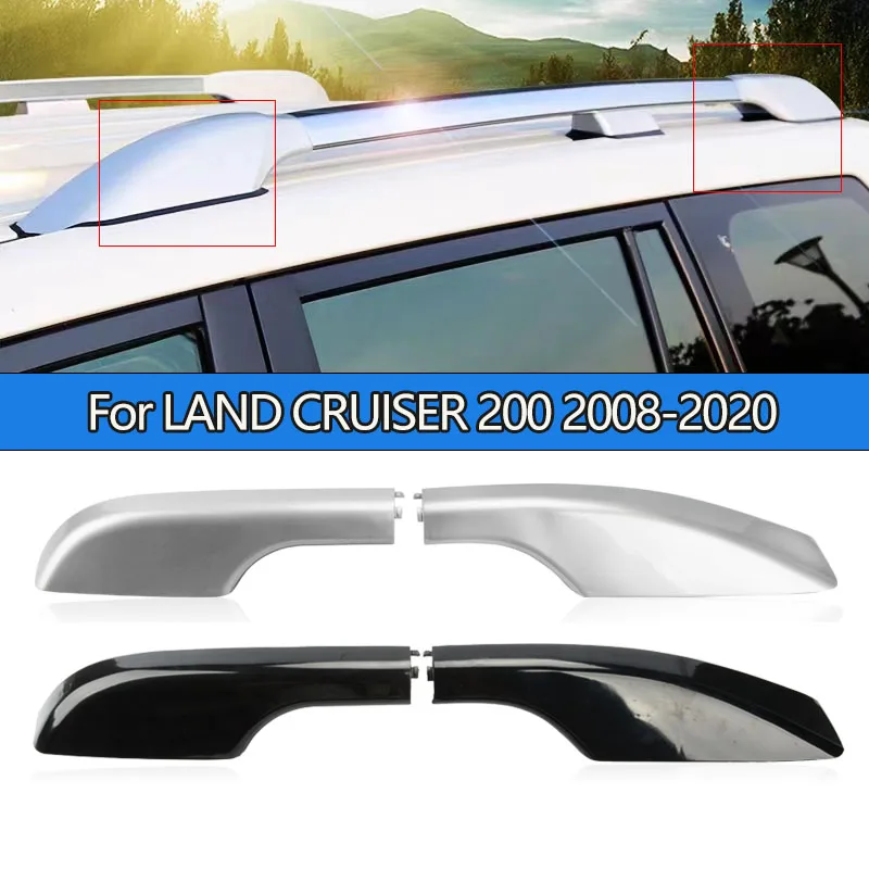 New-Car-Roof-Rack-Cover-Top-Luggage-Bar-Rail-End-Protection-Lid-For ...
