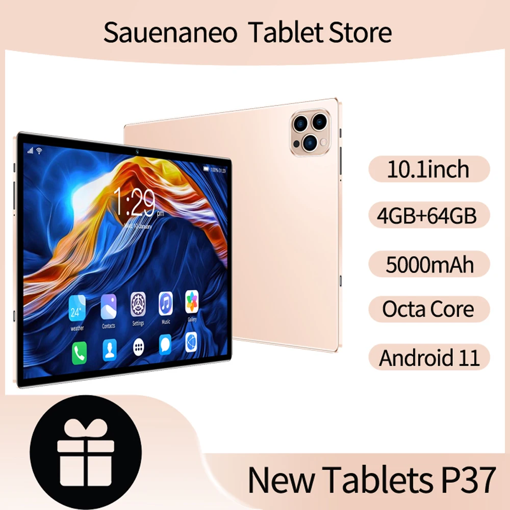 2024-New-Original-P37-Tablet-10-1-inch-Android-Global-Edition-Octa-Core ...