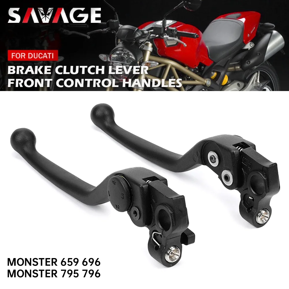 For-DUCATI-Monster-659-696-796-795-ABS-Motorcycle-Front-Brake-Clutch ...