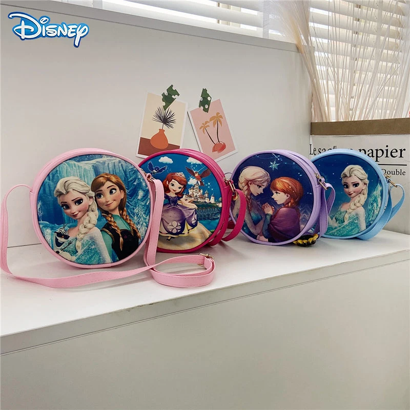 Disney-Frozen-2-Anna-Elsa-Backpack-Cartoon-Waterproof-Pu-Bags-Messenger ...