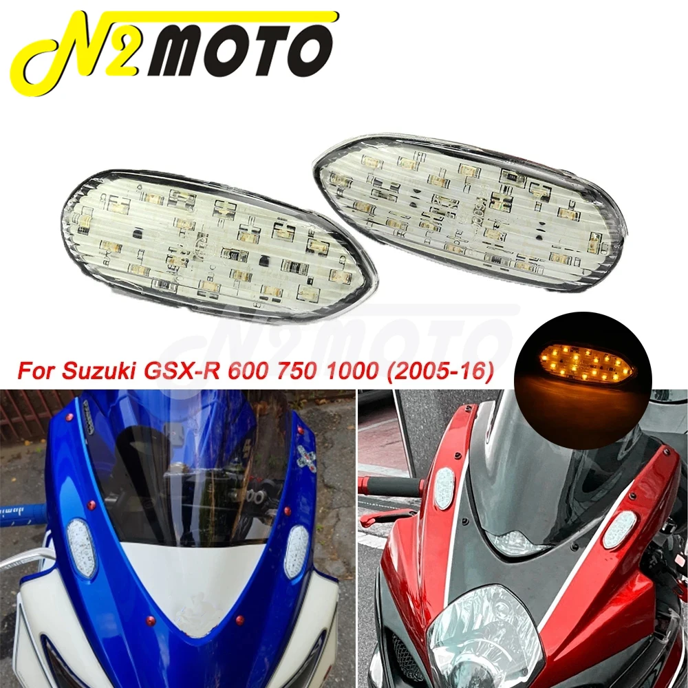 Motorcycles-LED-Flush-Mount-Turn-Signals-Blinker-Indicator-Flasher ...