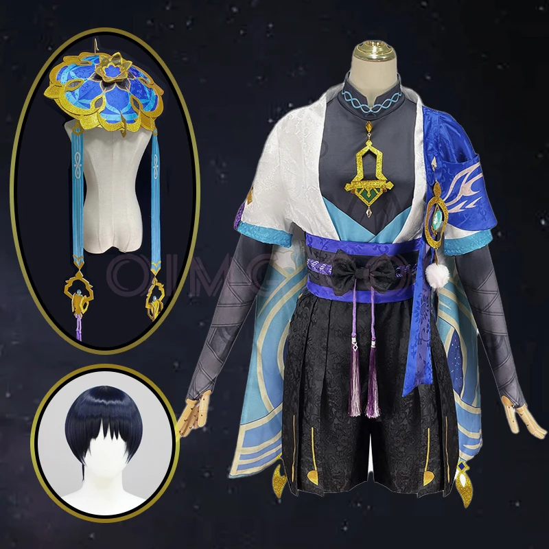 Wanderer-Kunikuzushi-Cosplay-Impact-Costume-Uniform-Wig-Anime-Halloween ...