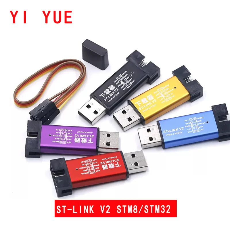 ST-LINK-Stlink-ST-Link-V2-Mini-STM8-STM32-Simulator-Download-Programmer ...