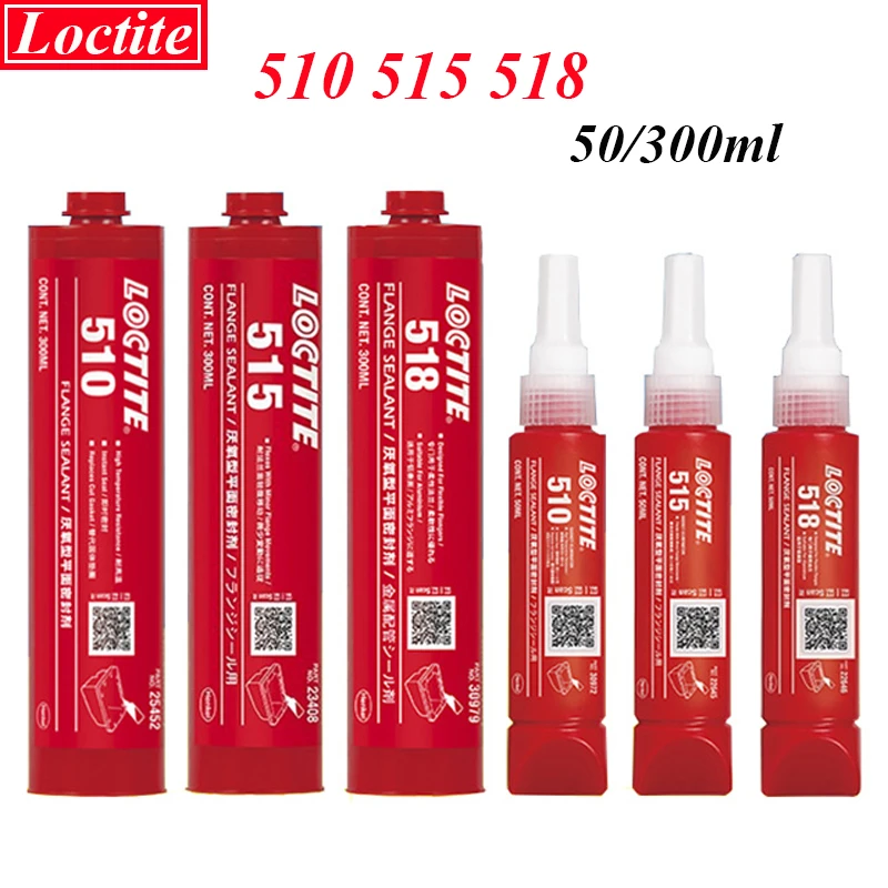 록타이트 510 515 518 574, 무산소 평면 밀봉 접착제, 금속 장비 피팅, 플랜지 접착제 567, 577 572 573 ...