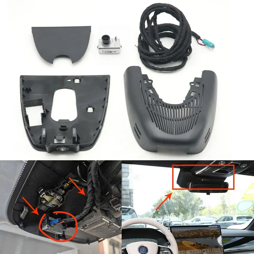 Car-Vehicle-mounted-Dash-Cam-Shield-ADAS-GPS-Camera-Road-Recorder-Wire ...