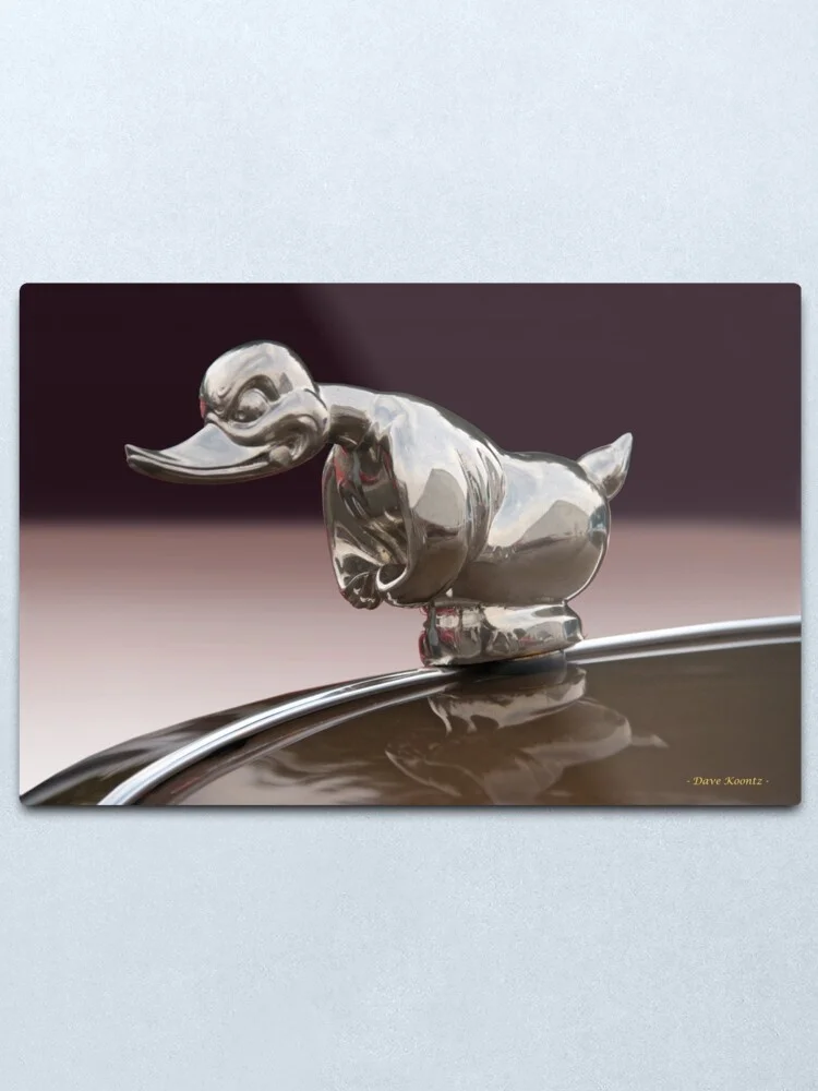 Vintage-Angry-Duck-Hood-Ornament-Metal-Print-Tin-Sign-Man-Cave-Bar-Pub ...