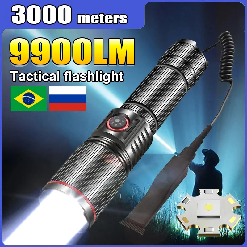 9900LM-Military-Tactical-Flashlights-Powerful-Long-Range-Torch ...