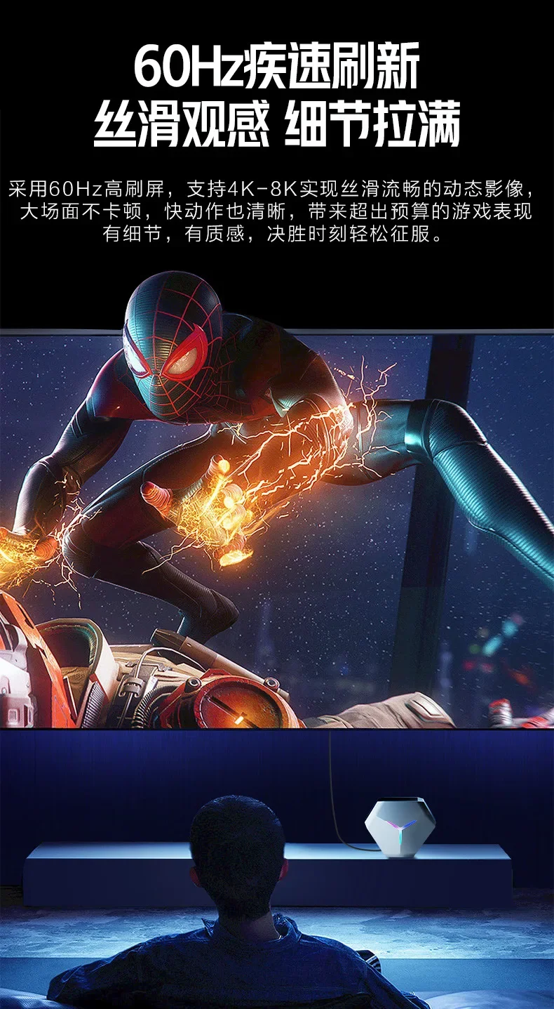 X10 Wireless Video Game Console 4K HD TV Game Stick 5G WiFi Dual System ...