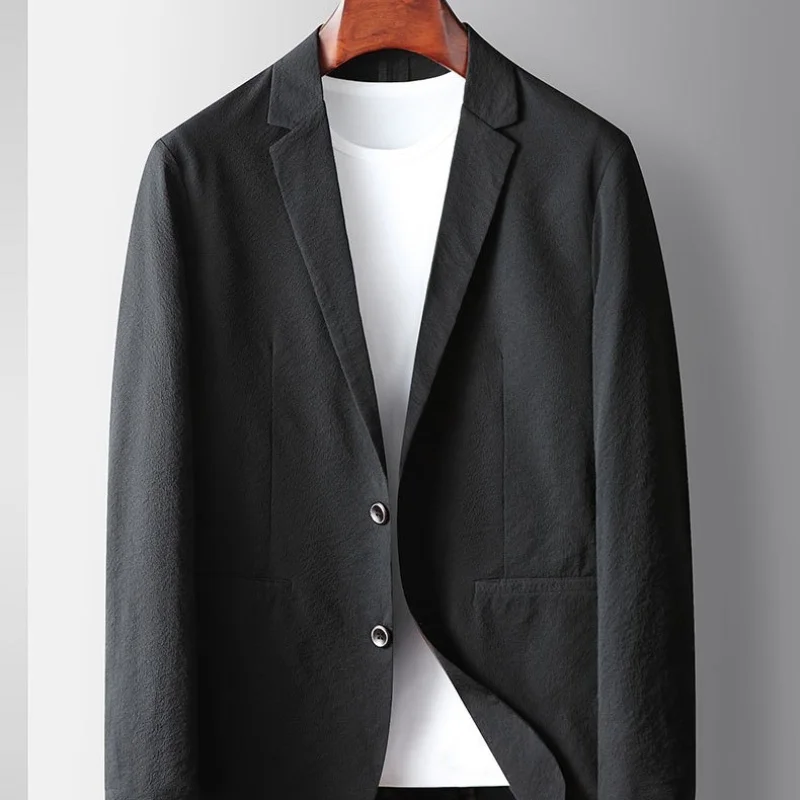 13244-Silver-fox-male-high-grade-striped-suit-suit-formal-suit-Business ...