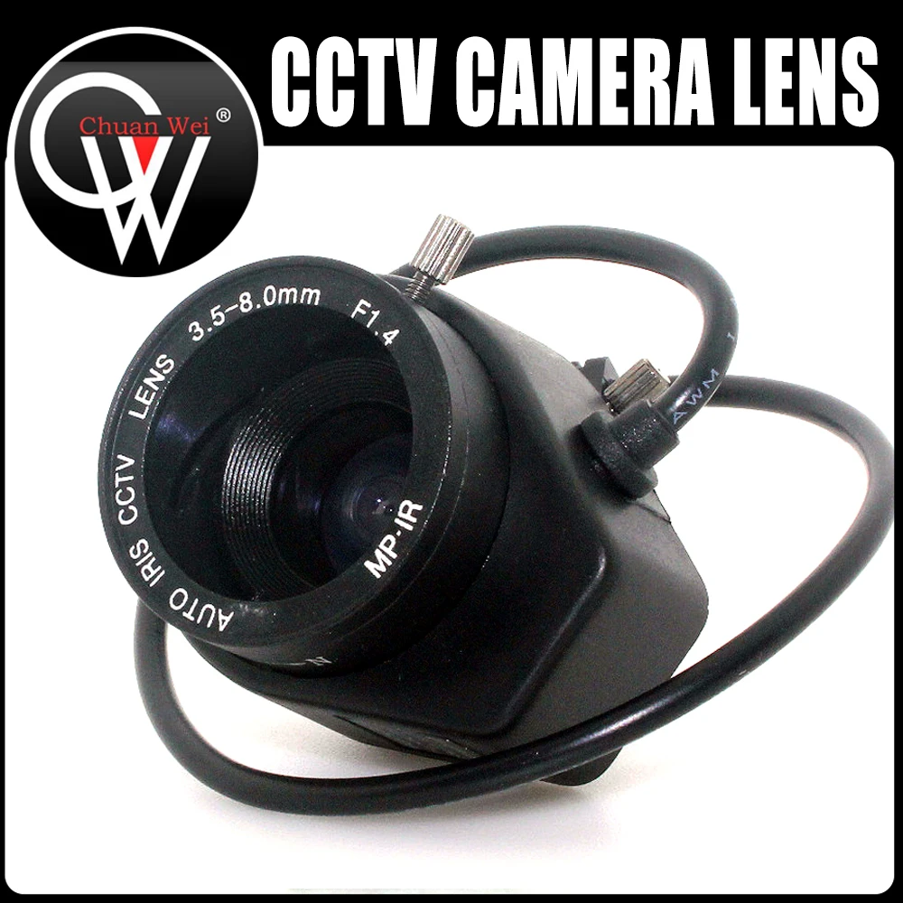 3.5-8mm Cs Lens Auto Varifocal Iris Lens 3.5mm-8mm Cs Lens For Cctv ...
