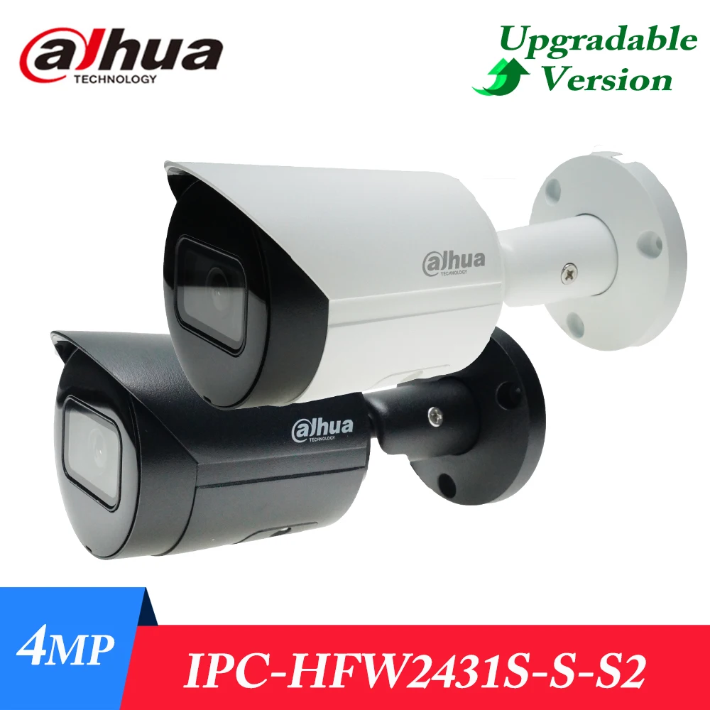 Dahua-Original-IPC-HFW2431S-S-S2-4MP-Lite-IR-Fixed-focal-Bullet-Network ...