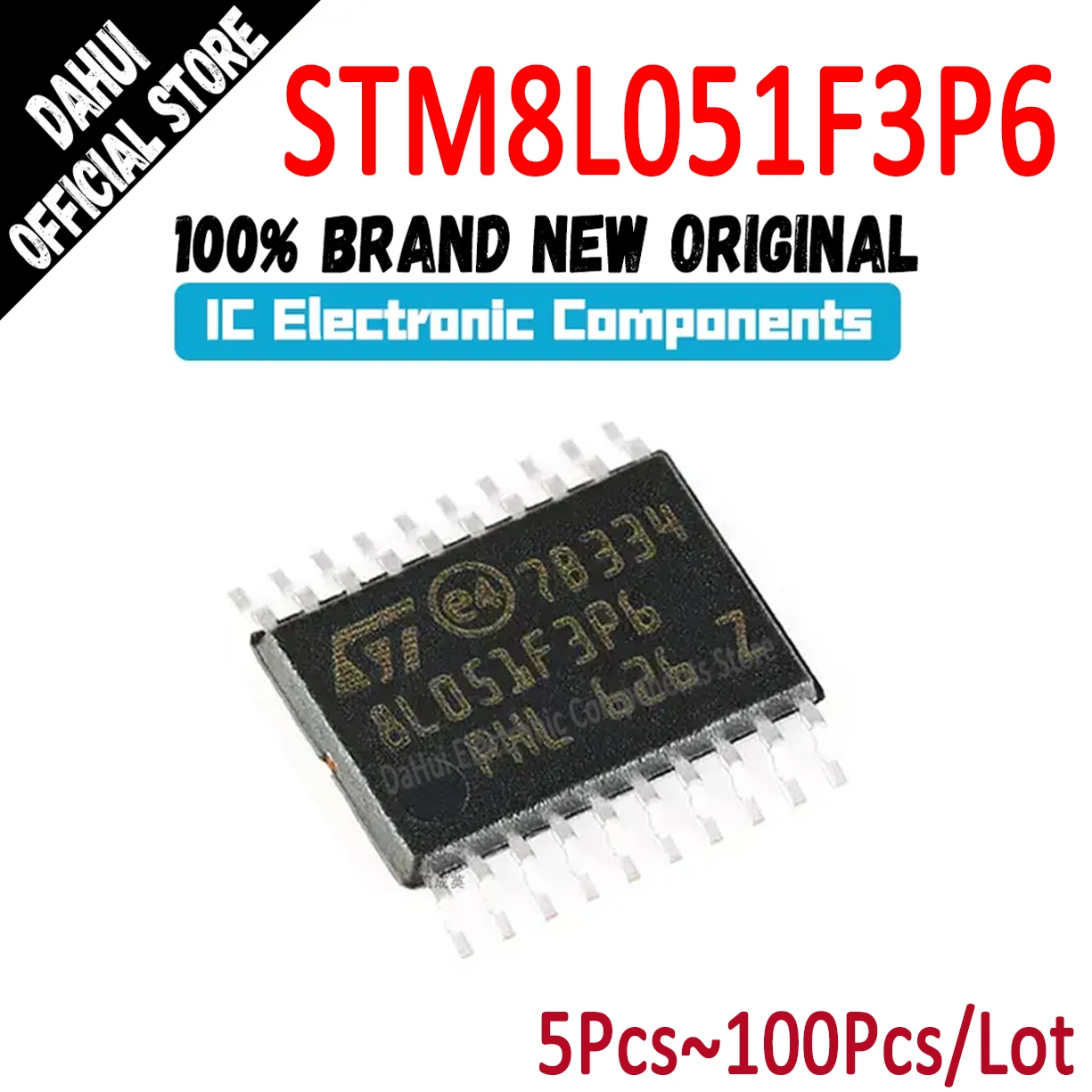 STM8L051F3P6 STM8L051F3 8L051F3P6 STM8L051 STM8L STM8 STM IC MCU Chip TSSOP-20 In Stock 100% New ...