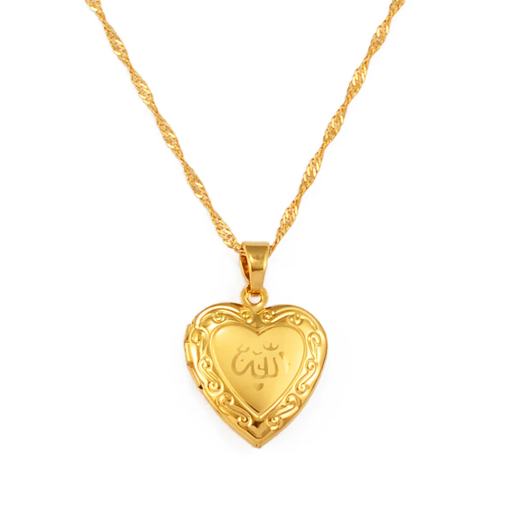 Anniyo-Heart-Allah-Necklace-Pendant-for-Women-Muslim-Jewelry-Men-Gold ...