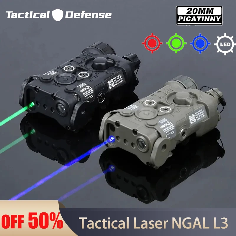 L-ser-NGAL-L3-linterna-l-ser-de-punto-rojo-verde-y-azul-LED-estrobosc ...