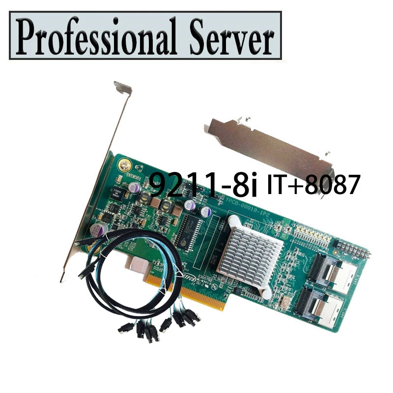 Inspur 9211-8i 6gbps Hba Lsi Fw:p20 It Mode Zfs Freenas Unraid+2* Sff ...