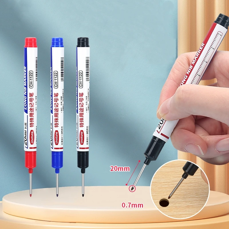 Marqueurs-t-te-longue-pour-stylo-de-perforation-en-m-tal-trou-profond ...