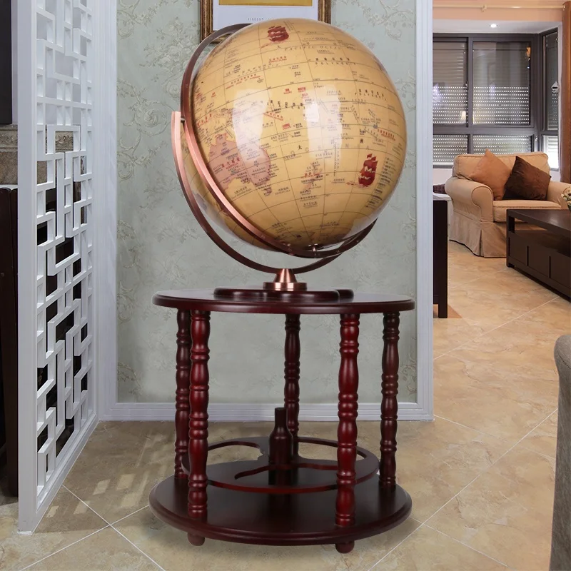 Globe Bar Set Up Inside