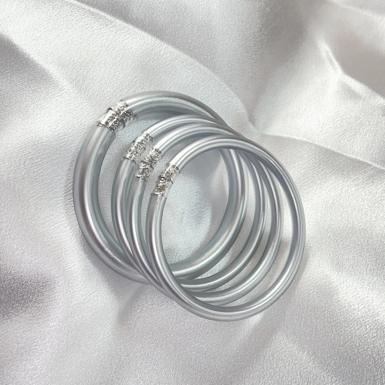 High-Quality-Silver-Color-Bracelet-Bangles-for-Women-Party-Fashion ...