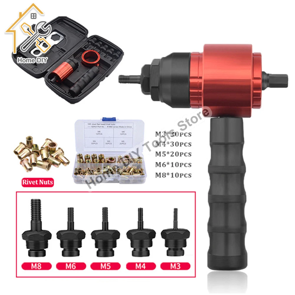 Electric-Rivet-Gun-Removable-Electric-M3-M8-Rivet-Nut-Tool-Adapter ...