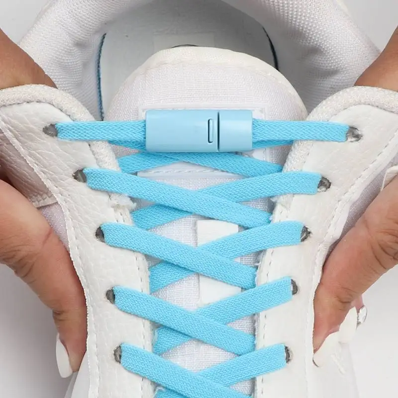 Magnetic-Shoe-laces-without-ties-Elastic-Laces-Sneakers-Kids-Adult-lazy ...