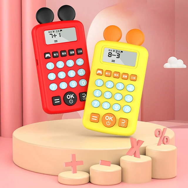 Cute Cartoon Oral Arithmetic Machine Portable Children Calculator ...