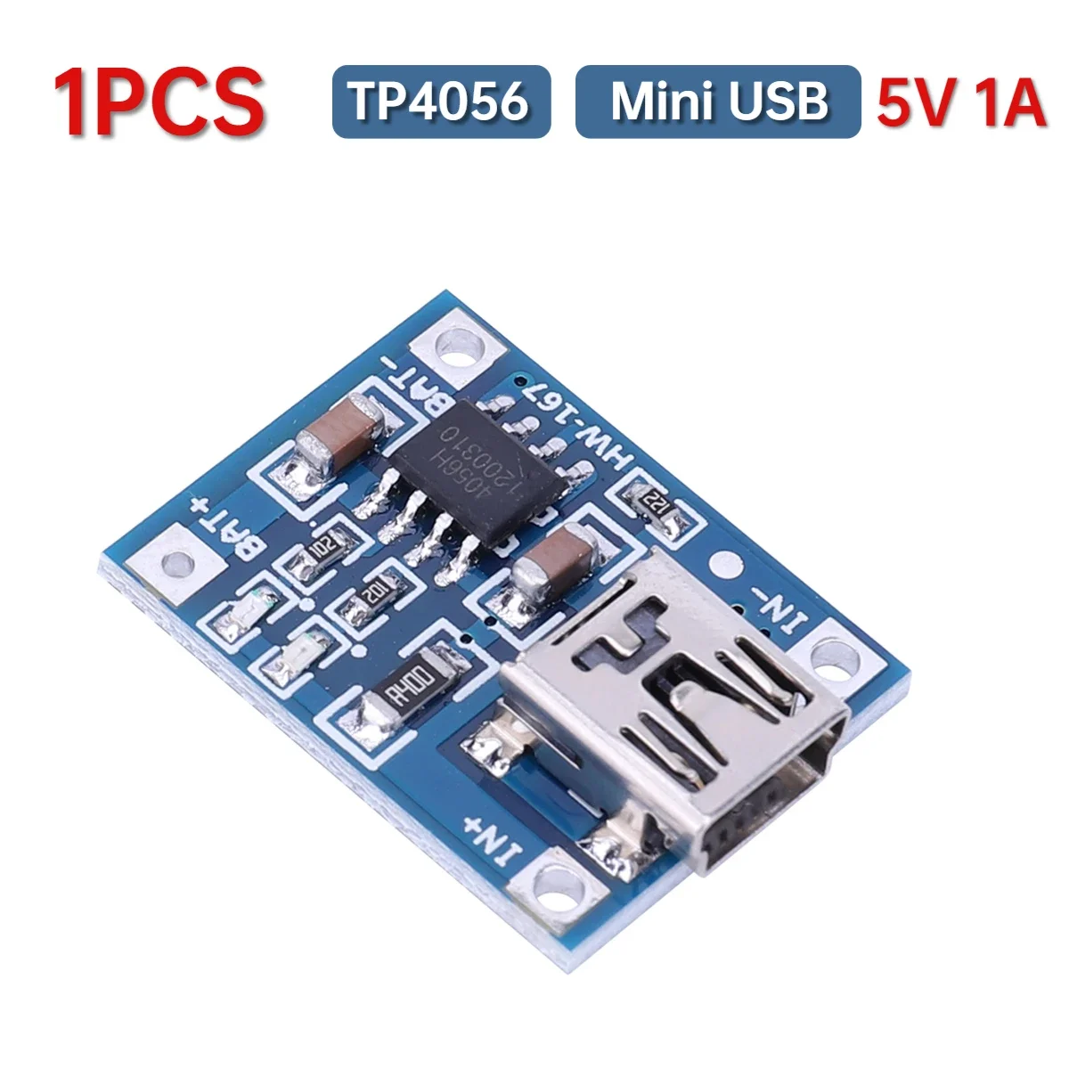 Tp4056 Module Micro USB 5V 1A TP4056 Lithium Battery Charger Module ...