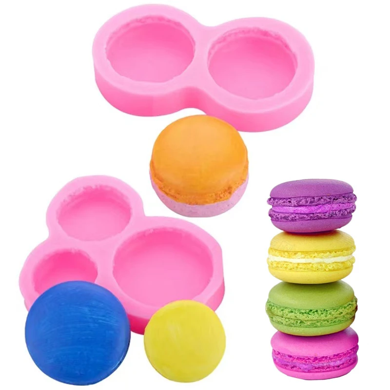 Silicone Polymer Clay Molds | Polymer Clay Macaron Mold | Silicone Mold ...