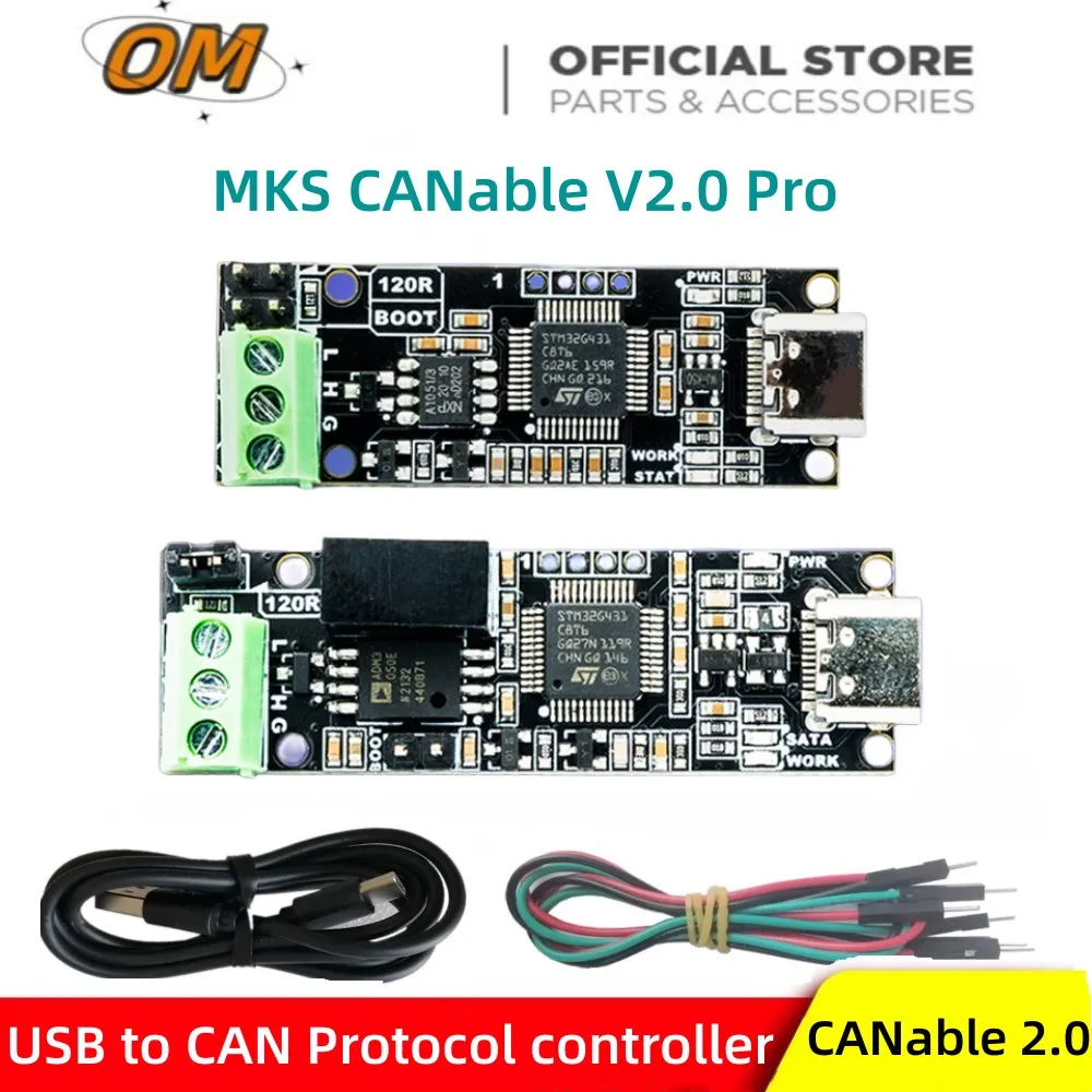 MKS-CANable-Pro2-0-shield-USB-to-CAN-Protocol-controller-adapter ...