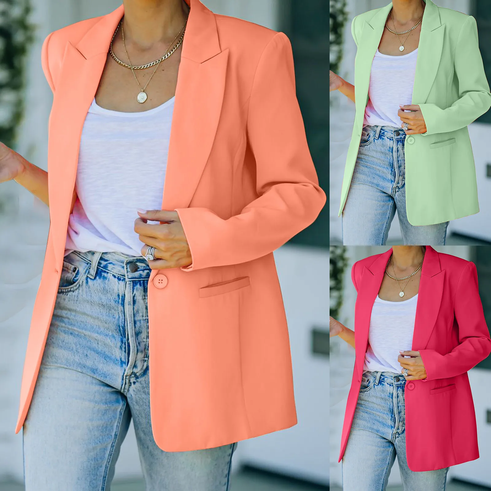 Autumn-Pink-Blazer-Women-Slim-Elegant-Blazers-Jacket-Women-s-Buttons-Double-Breasted-Blazer ...