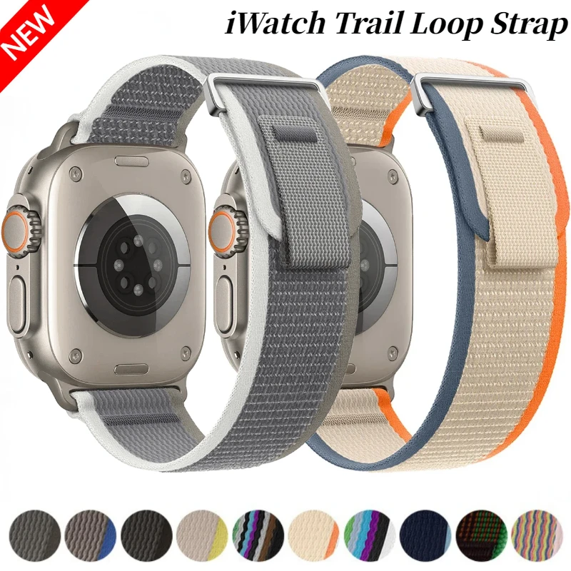 Correa-Trail-Loop-para-Apple-Watch-Ultra-2-pulsera-deportiva-de-nailon ...