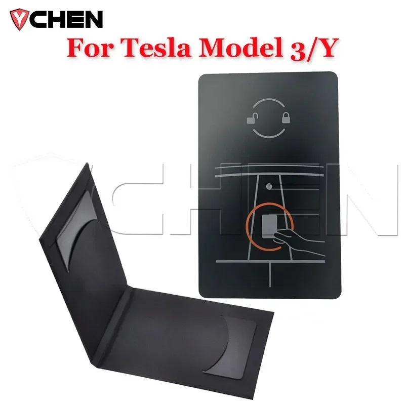 For-Tesla-Model-3-Y-Auto-Remote-KeyInduction-Smart-Car-Key-Card ...