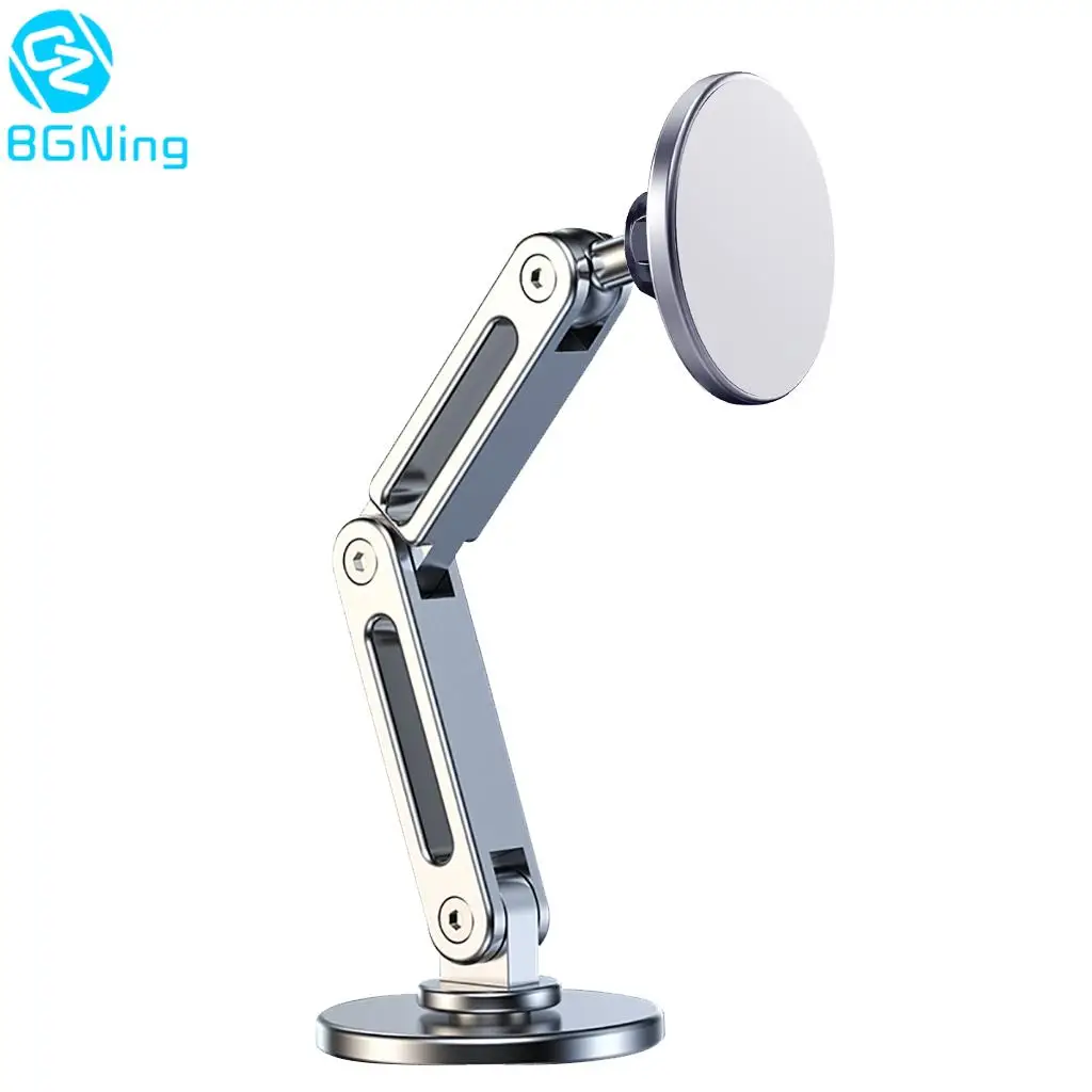 17mm-Universal-Ball-Foldable-Arm-360-Rotate-Magnetic-Base-Car-Phone ...