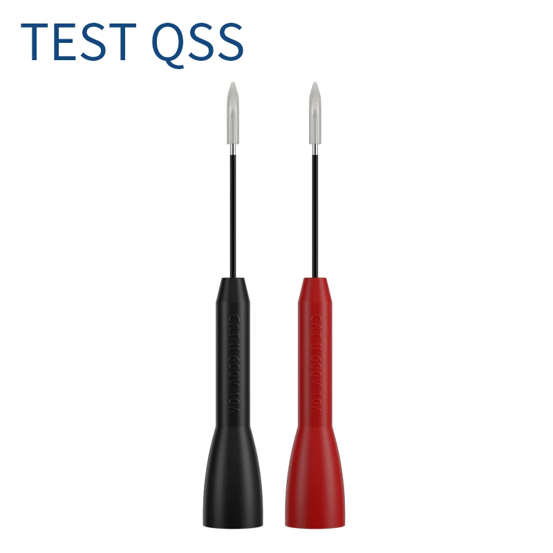 QSS 1mm Test Probe Insulation Multi meter Needle Stainless Test Pin Non ...