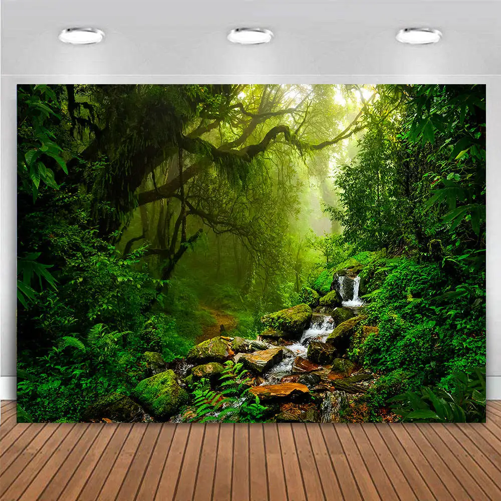 Deep-Tropical-Jungle-Rainforest-Forest-Backdrop-Fairytale-Misty-Green ...